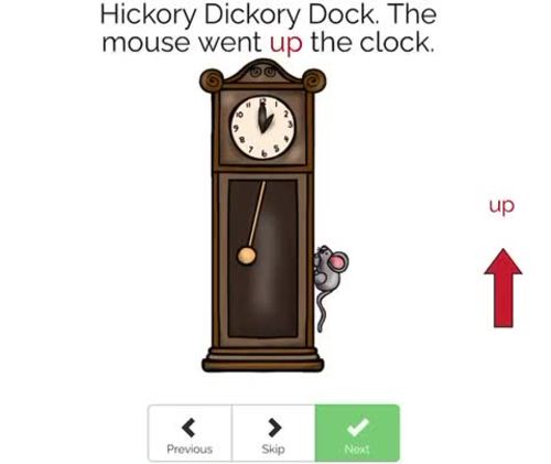 Nursery Rhyme Hickory Dickory Dock Interactive Adaptive Book Unit ...