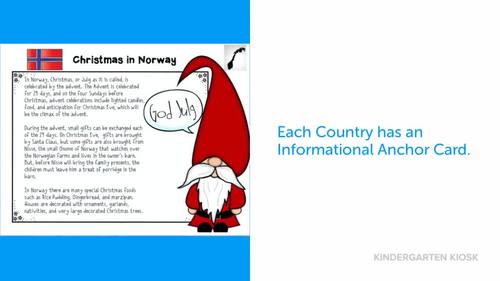 Christmas Around The World Brochure and Craft Research Writing Project ...
