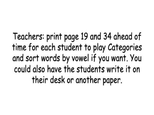 silent e review (cvce) SmartBoard lesson slides: read, spell, segment, play