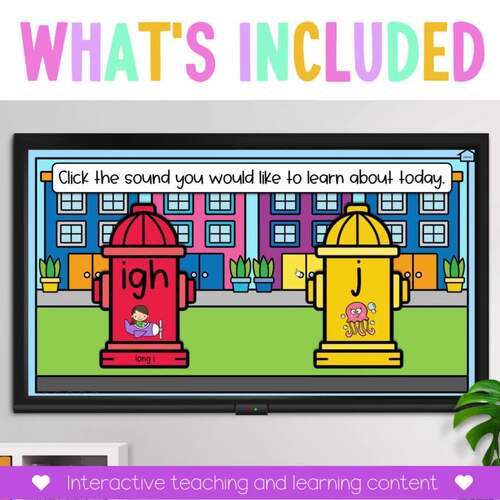 Early Stage 1 Reading Pod 10 - y, igh, j by The Busy Honey Bee | TPT