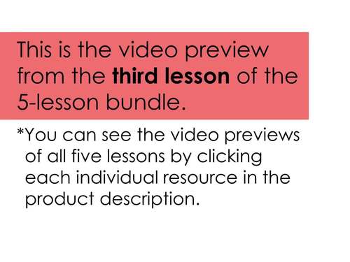 Sentence Structure, Grammar: 5 Lesson BUNDLE [Google Slides & PowerPoint]