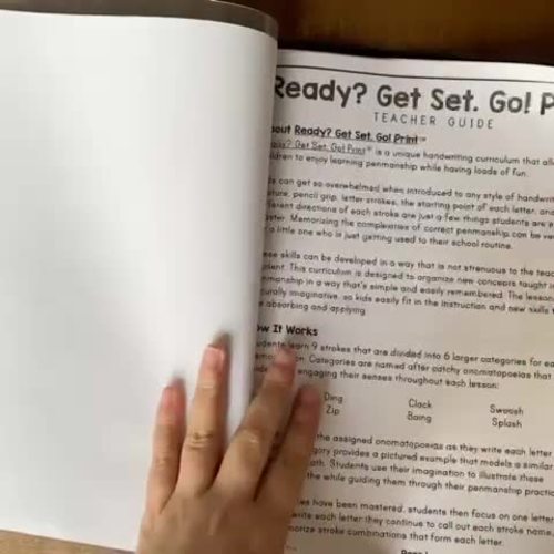 Handwriting Practice with Letter Formation : Ready? Get Set. Print!™