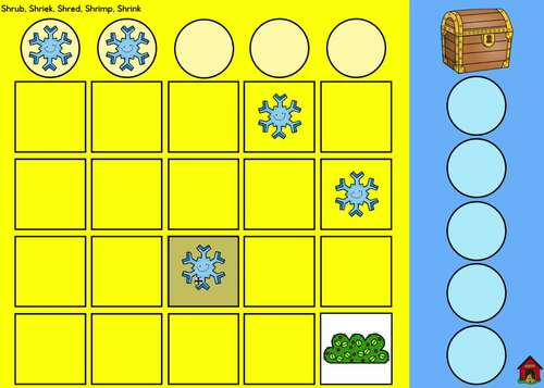 Digital Winter Complex Clusters Articulation Cariboo Game | TPT