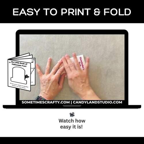 Mini Halloween Coloring & Activity Booklet Printable Page for ...