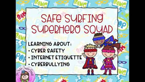 Internet Safety Lesson on Cyber Safety, Digital Citizenship ...