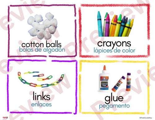 Classroom Center Labels for Infants, Toddlers, Pre-K, Preschool, and K-5