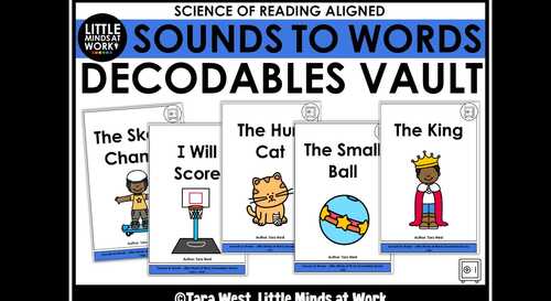 Sounds to Words Decodable Books (CVCC and R-Control) - From the ...