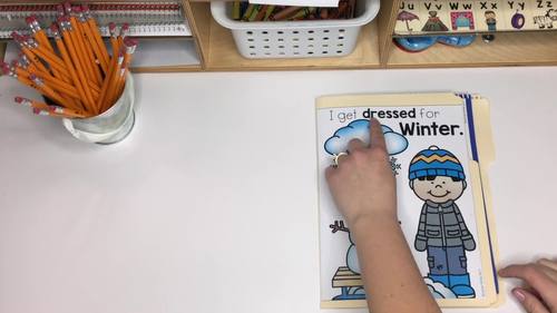 Winter Clothing Interactive Folder How to Get Dressed in Winter Activity