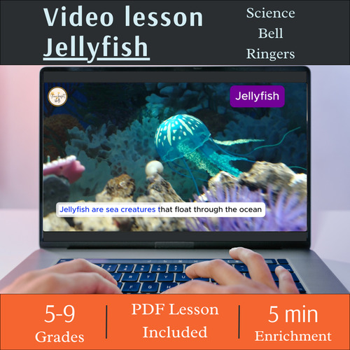 Science bell ringer video (4 min) - Jellyfish - Middle school | TPT