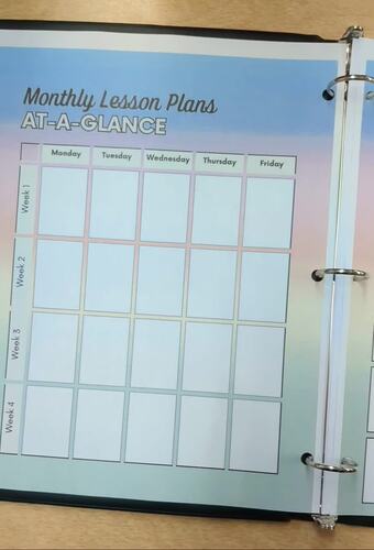 Printable 2024-2025 Teacher Planner For Any Subject-Print and Go! by KL ...