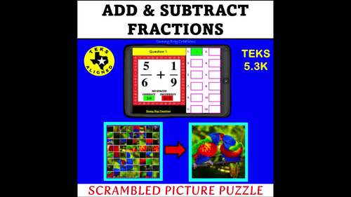 Adding and Subtracting Fractions – Digital Bundle by Sunny Boy Creations