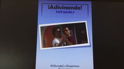 Extr@ en español Episode 3 Heads Up Game (Spanish Extra) | TPT