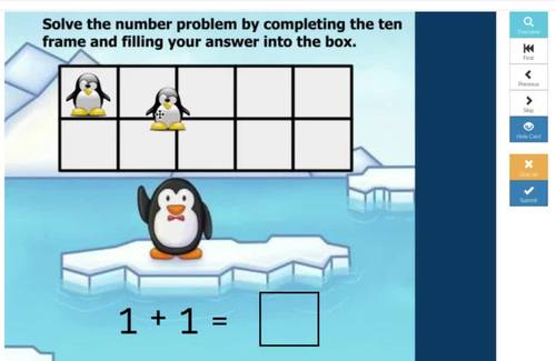 Number Sense| Whole Numbers| Counting Numbers to 20| Ten Frames| Boom ...
