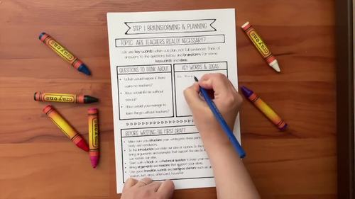 Year-Round Writing Prompts & Graphic Organizers - Valentine's Day ...