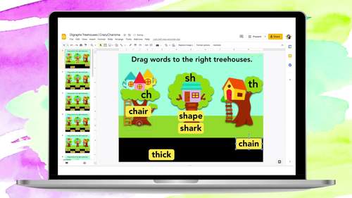 Digraphs Google Classroom by CrazyCharizma | Teachers Pay Teachers