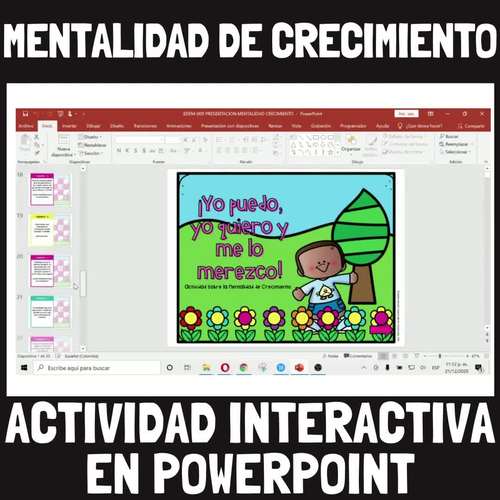 MENTALIDAD DE CRECIMIENTO. 2-5. ACTIVIDAD INTERACTIVA EN POWERPOINT (EN ...