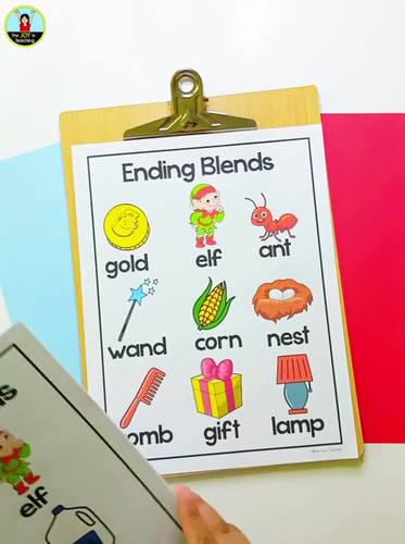 Ending Blends Posters by The Joy in Teaching | TPT