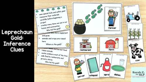 Leprechaun Inference Clues for Who & Where for St. Patrick's Day Speech ...
