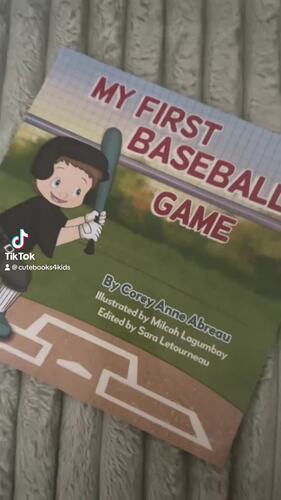 My First Baseball Game | Sports Book | Kids Sports | Activities | TPT