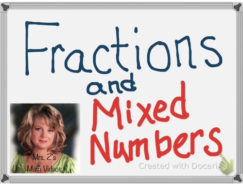 Fractions and Mixed Numbers, Flipped Class, Distance Learning | TpT