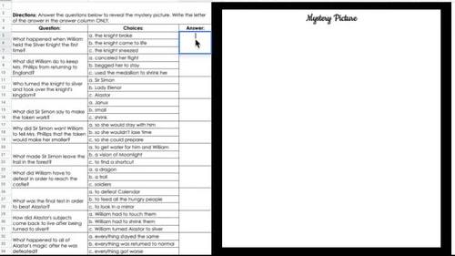 Digital The Castle in the Attic Novel Study Google Form Comprehension ...