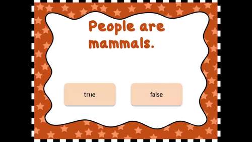 First Facts about Mammals for Google Slides™ by Little Library of Learning