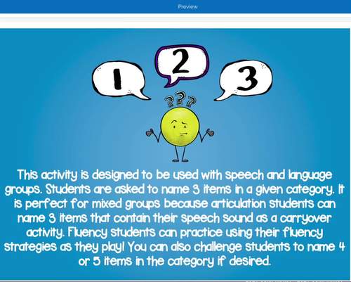 Name 3 Boom Cards™ Divergent Naming items in Categories Speech Therapy ...