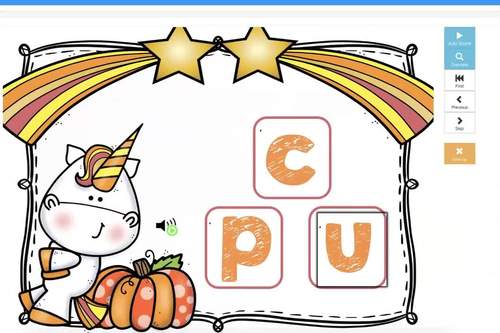 Unicorn Letter Recognition with Boom Cards Distance Learning by Catch ...