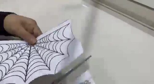 Halloween Name Craft Spider Web Spelling Activity - Fall Spider Craft