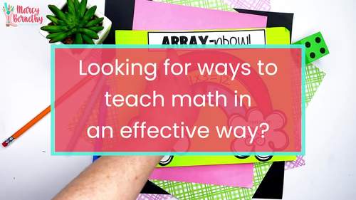 Multiplication & Division - Arrays Repeated Addition Equal Groups Games ...