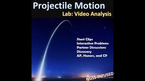 Projectile Motion Interactive Video Lab by Physics Burns | TpT