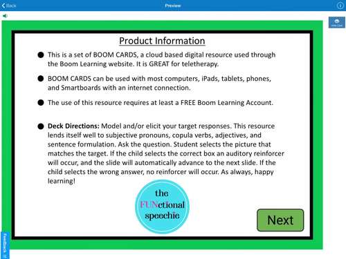 Open Ended Task Cards St. Patrick's Day Adjectives BOOM Card Speech ...