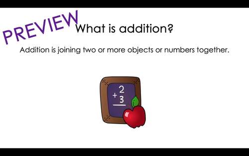 Introduction to Addition within 10 by The Day Before School | TPT
