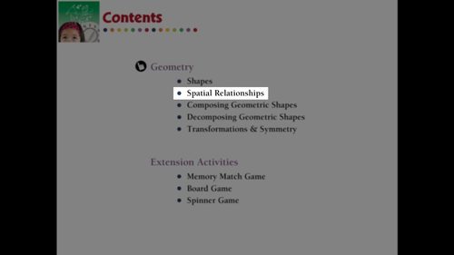 Geometry: Spatial Relationships - MAC Gr. PK-2 by CCP Interactive