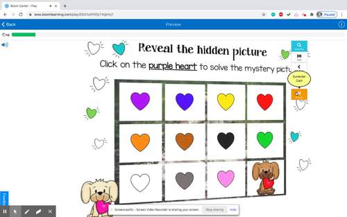 Boom Cards™ - Reveal the hidden picture Colors Edition ESL/ELL | TpT