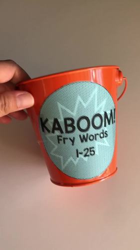 Printable Sight Word Review Game | KABOOM | Fry Words 1-100 | TPT