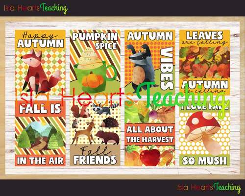 Editable Fall Posters - Autumn Bulletin Board Display Set - Fun ...