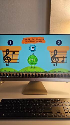 Garden Grow Treble Space Note Spring Interactive Elementary Music Activity