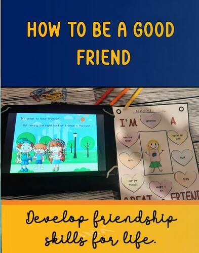 Friendship Lesson Plan by One Two Three Grow | TPT