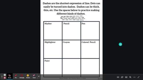 The Ultimate Line Workbook (1 of the 7 Elements of Art) by Art Teacher ...