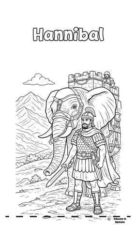 Ancient Rome Leaders Coloring Pages | Julius Caesar, Augustus ...