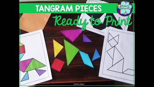Printable Tangram Puzzles | Shape Building & Spatial Reasoning Activity