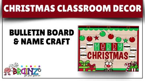 Christmas Bulletin Boards | Bulletin Board Craft & Letters Christmas ...