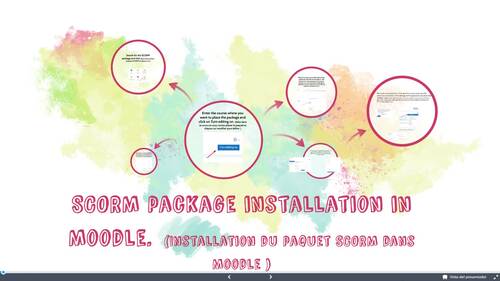 How to upload a SCORM package in Moodle. by Santiago Cros Muñoz | TPT