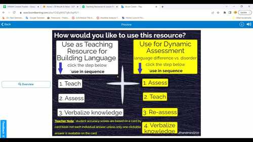 Dynamic Assessment Speech Therapy - Shooting Stars! by Of Mouth and ...