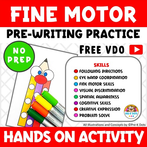 Free Kindergarten Math Occupational Therapy Worksheet Videos for ...