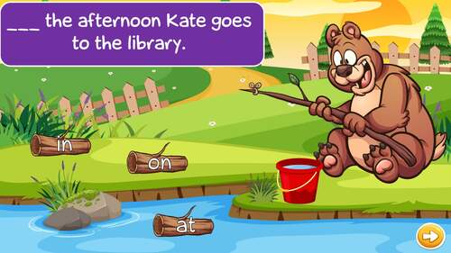 Prepositions of time ESL powerpoint game | TPT