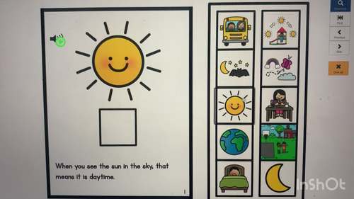 Day And Night Adapted Book Boom Cards by Where I AUT-a Be | TPT