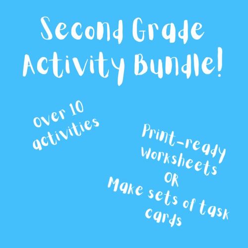 2nd Grade Math Centers Bundle by Tara's Teaching Tools | TPT