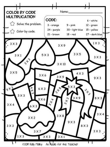 Hanukkah Color by Number Multiplication Facts by Kelly Malloy | TpT